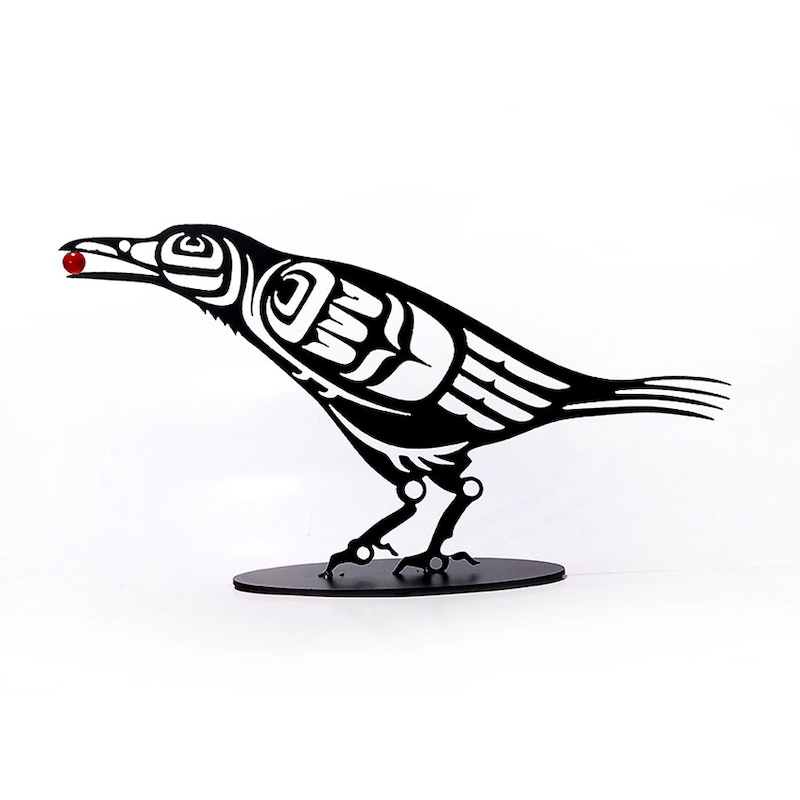 Raven Sculpture - Etsy