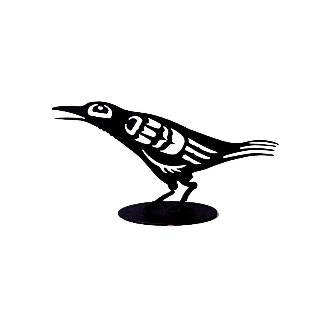 First Nations Native Steel Cut Baby Raven - Etsy