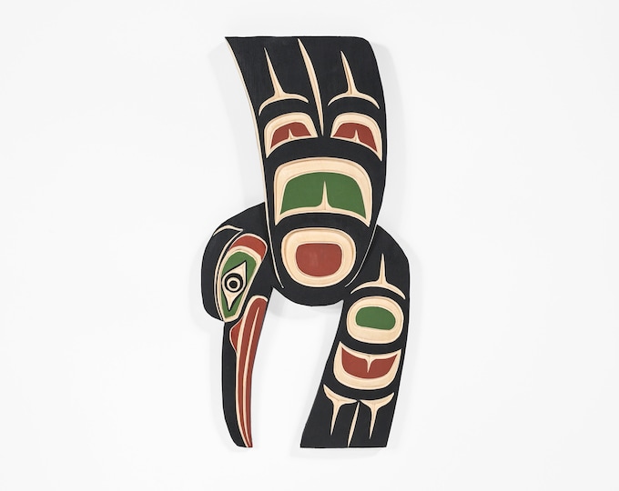 First Nations Native Hummingbird Cedar Wall Carving - Etsy