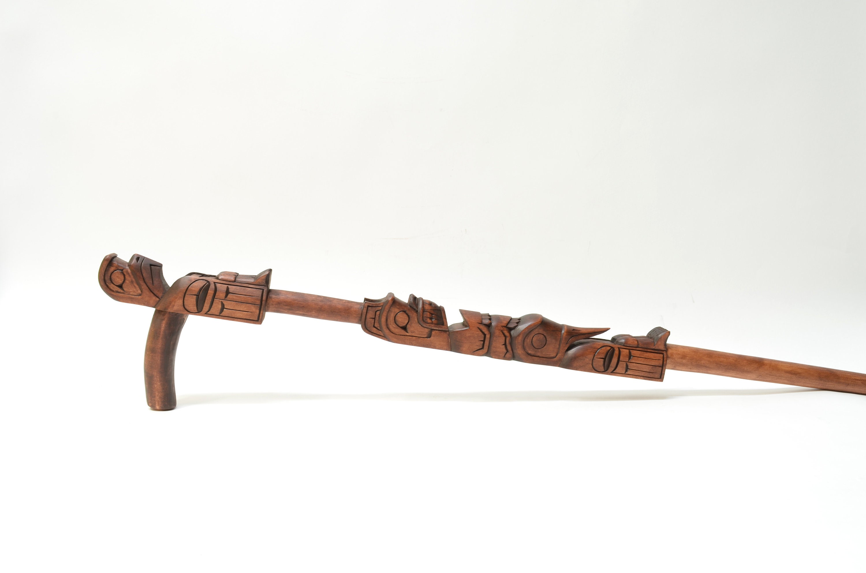 First Nations Native Yellow Cedar Custom Cane | Etsy