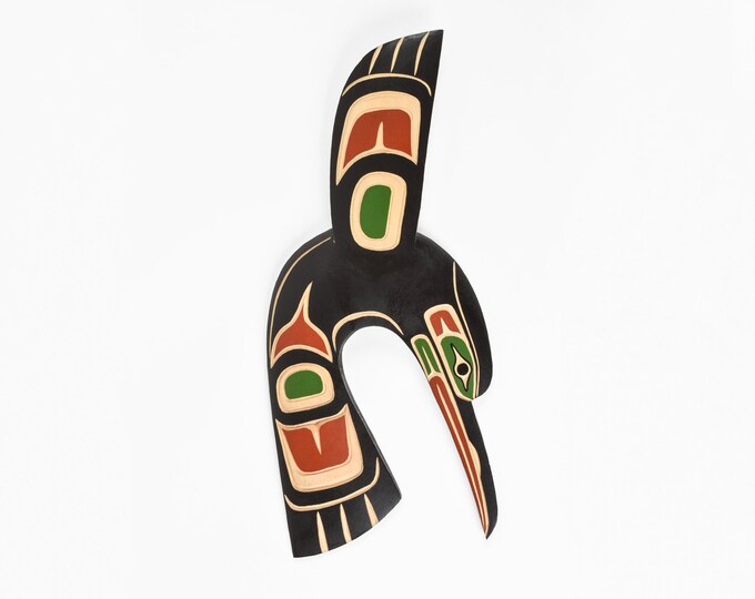 First Nations Native Hummingbird Cedar Wall Carving - Etsy