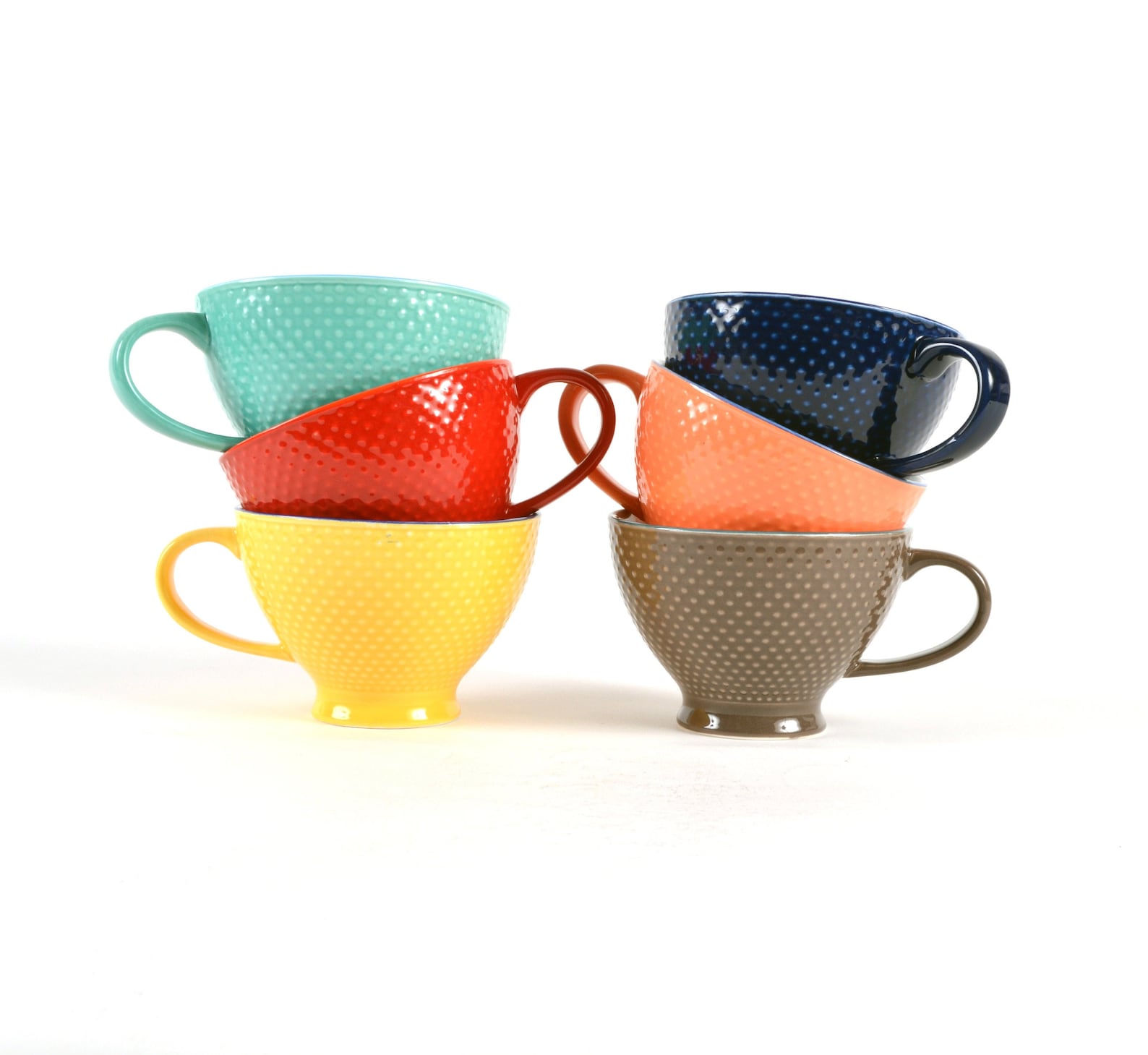 Set of Four First Nations Art Mugs Choose Your Colors - Etsy