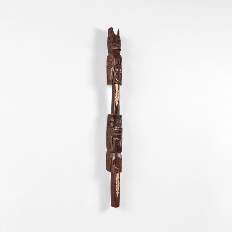 First Nations Two Figure Talking Stick Speaker Staff - Etsy