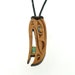 First Nations Cedar Pendant With Abalone Inlay Six Designs - Etsy