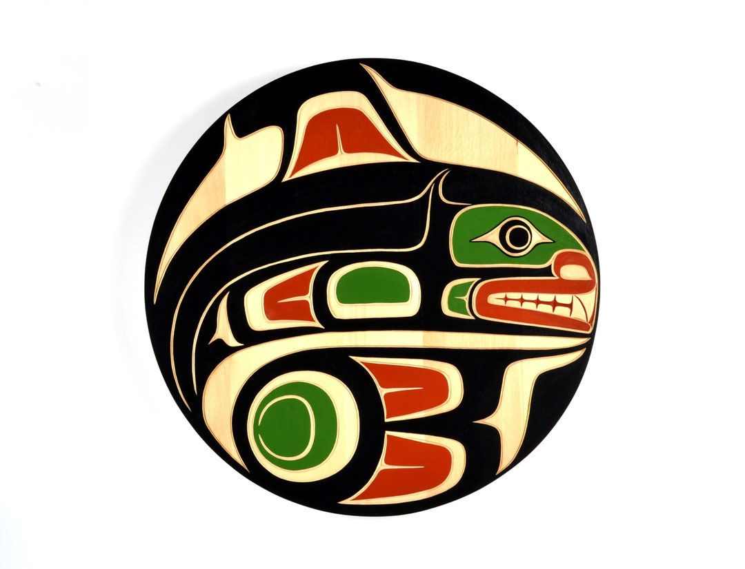 First Nations Two Foot Round Wall Panel Various Designs - Etsy Canada
