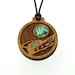 First Nations Cedar Pendant With Abalone Inlay Six Designs - Etsy