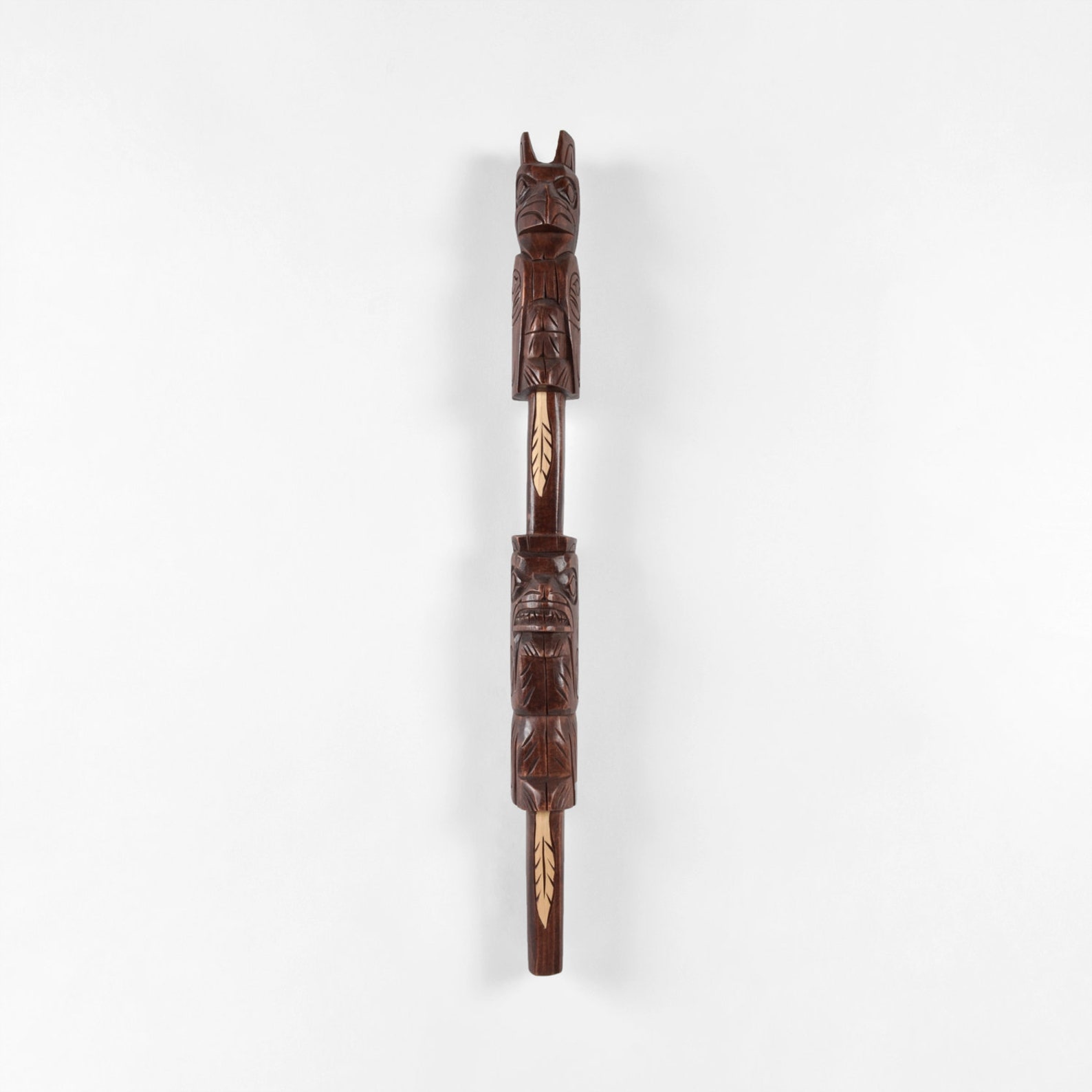 First Nations Two Figure Talking Stick Speaker Staff - Etsy