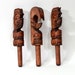 First Nations Native Talking Stick Yellow Cedar 12 Inch - Etsy