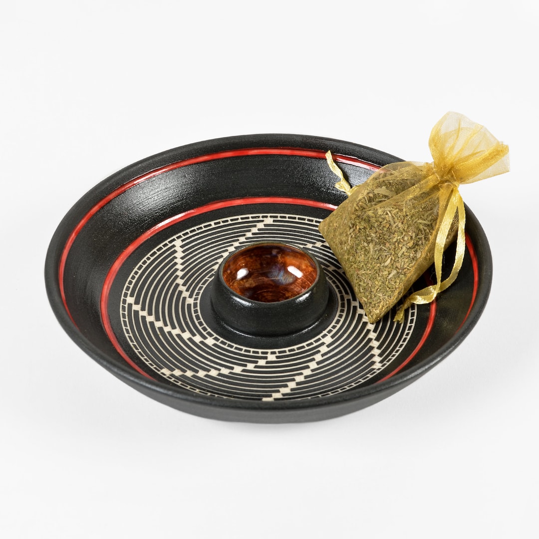 Hand-carved First Nations Smudge Bowl by Patrick Leach - Etsy