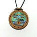 First Nations Cedar Pendant With Abalone Inlay Six Designs - Etsy