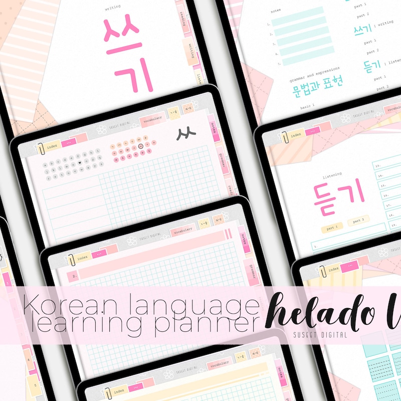 Korean Planner2026 - Etsy