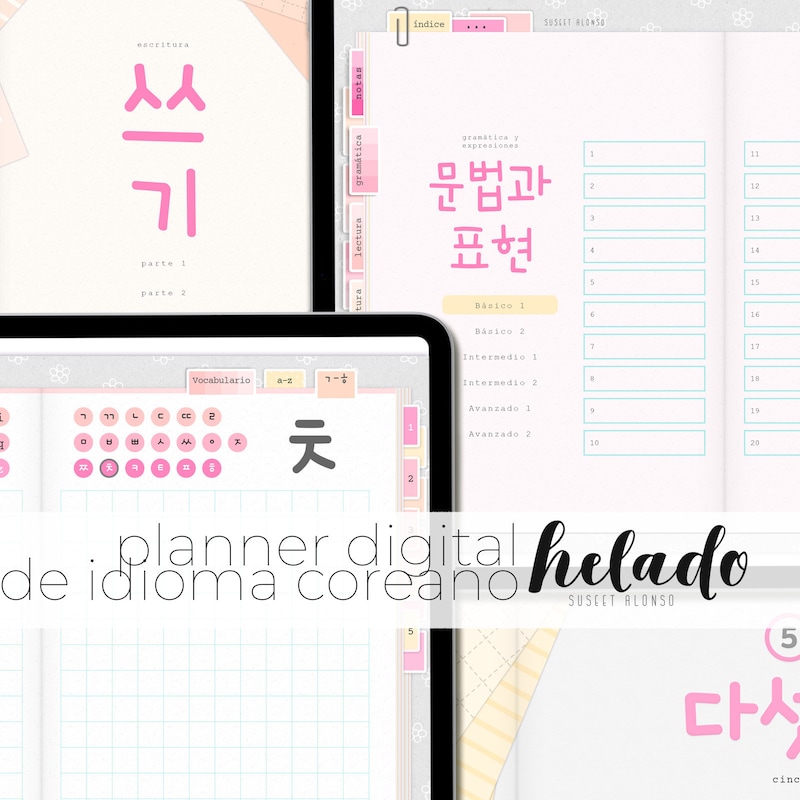 Korean Notebook - Etsy