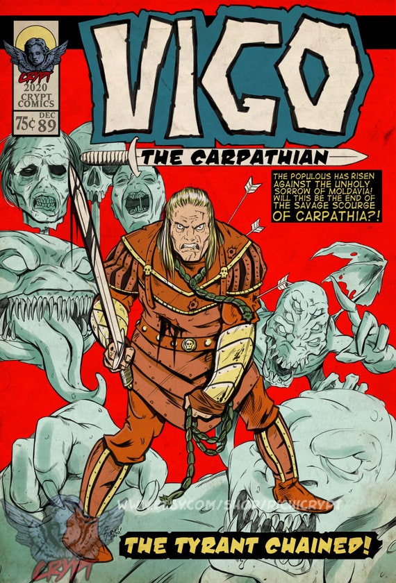 Vigo the Carpathian Conan Style Cover | Etsy