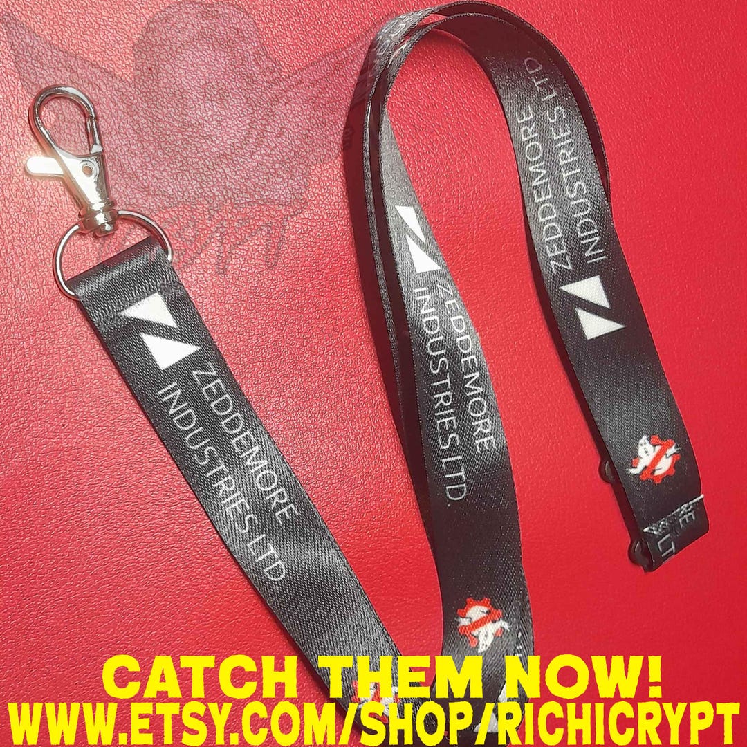 Ghostbusters Engineering Division Lanyard - Etsy