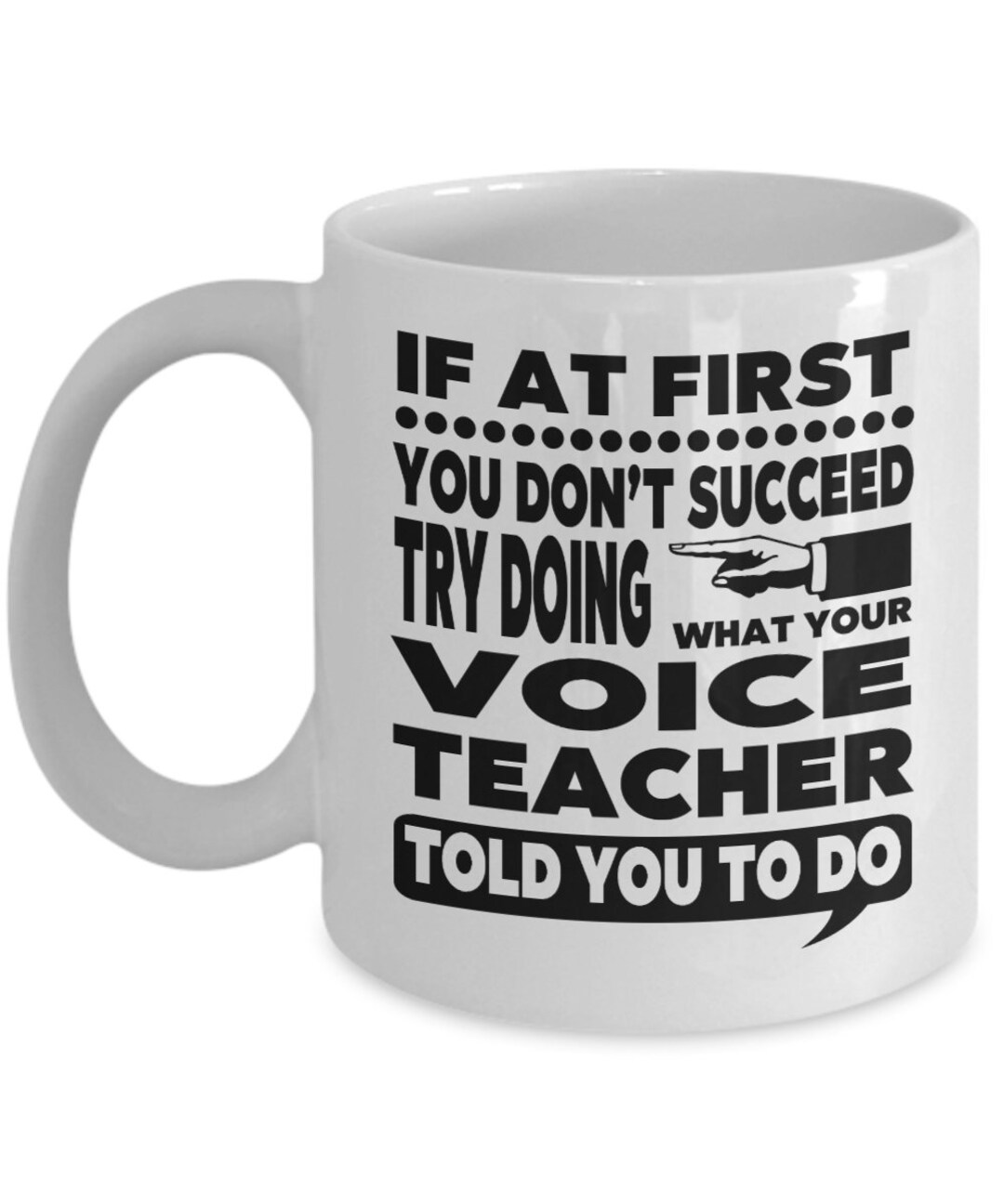 Voice Teacher, Voice Teacher Appreciation Gifts, Voice Teacher Mug ...