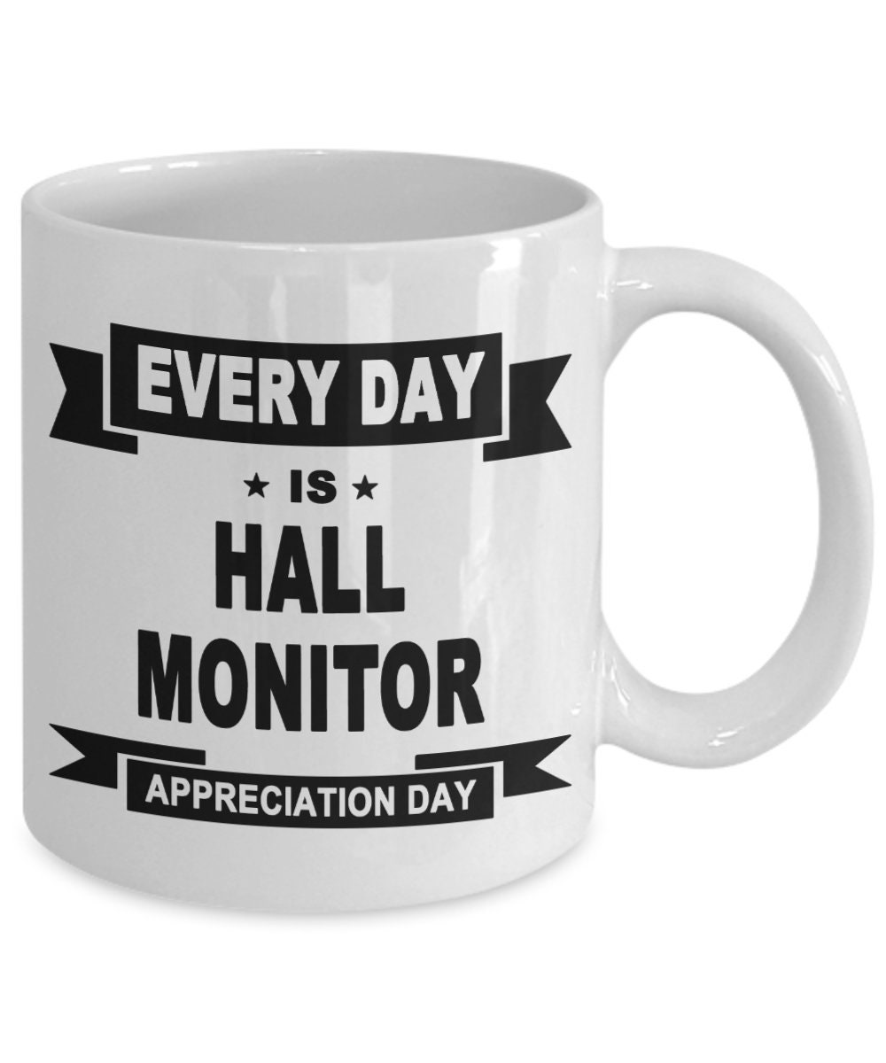 Hall Monitor Hall Monitor Gifts Hall Monitor Mug Gift for - Etsy