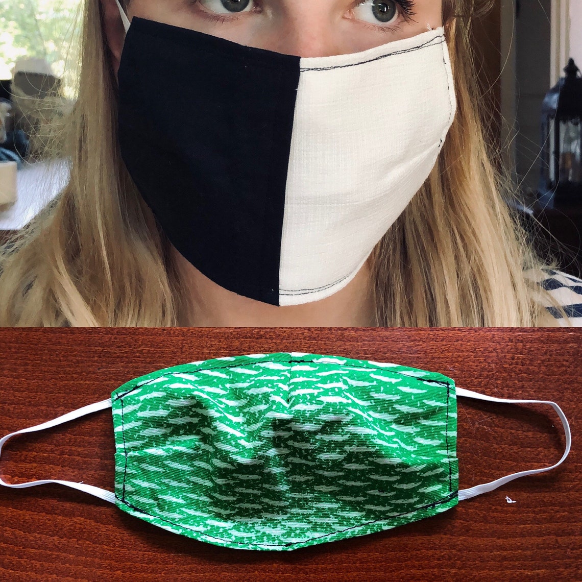 Face masks for Covid 19 handmade Sia style | Etsy