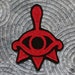 Legend of Zelda Glow in the Dark Embroidered Patch Sheikah Eye Symbol ...