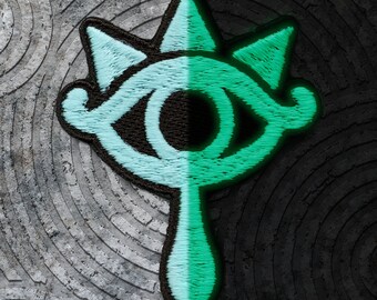 Sheikah Emblem Zelda Tears of the Kingdom Game Patch, Video Game ...