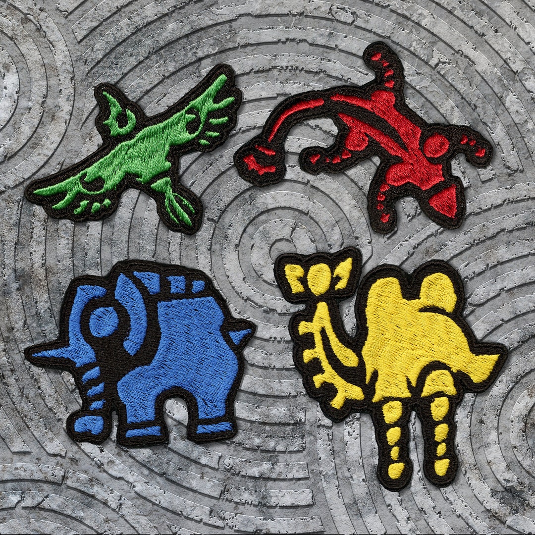 Legend of Zelda Divine Beasts Embroidered Patch Breath of the Wild Vah ...