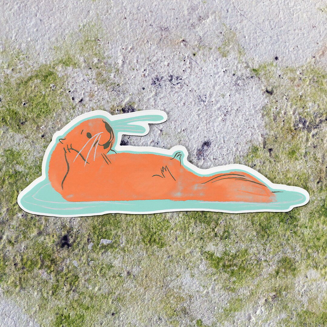 The Last of Us Sticker Cover Otter From No Pun Intended by Will ...