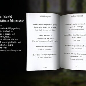 No Pun Intended by Will Livingston FULL BOOK Volume One 130 Pages Over ...