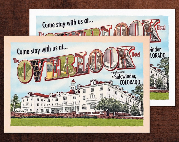 Derry Maine Postcard Stephen King IT Collectible Book Lover Unique Gift ...