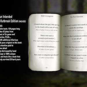 No Pun Intended by Will Livingston FULL BOOK Volume One 130 - Etsy