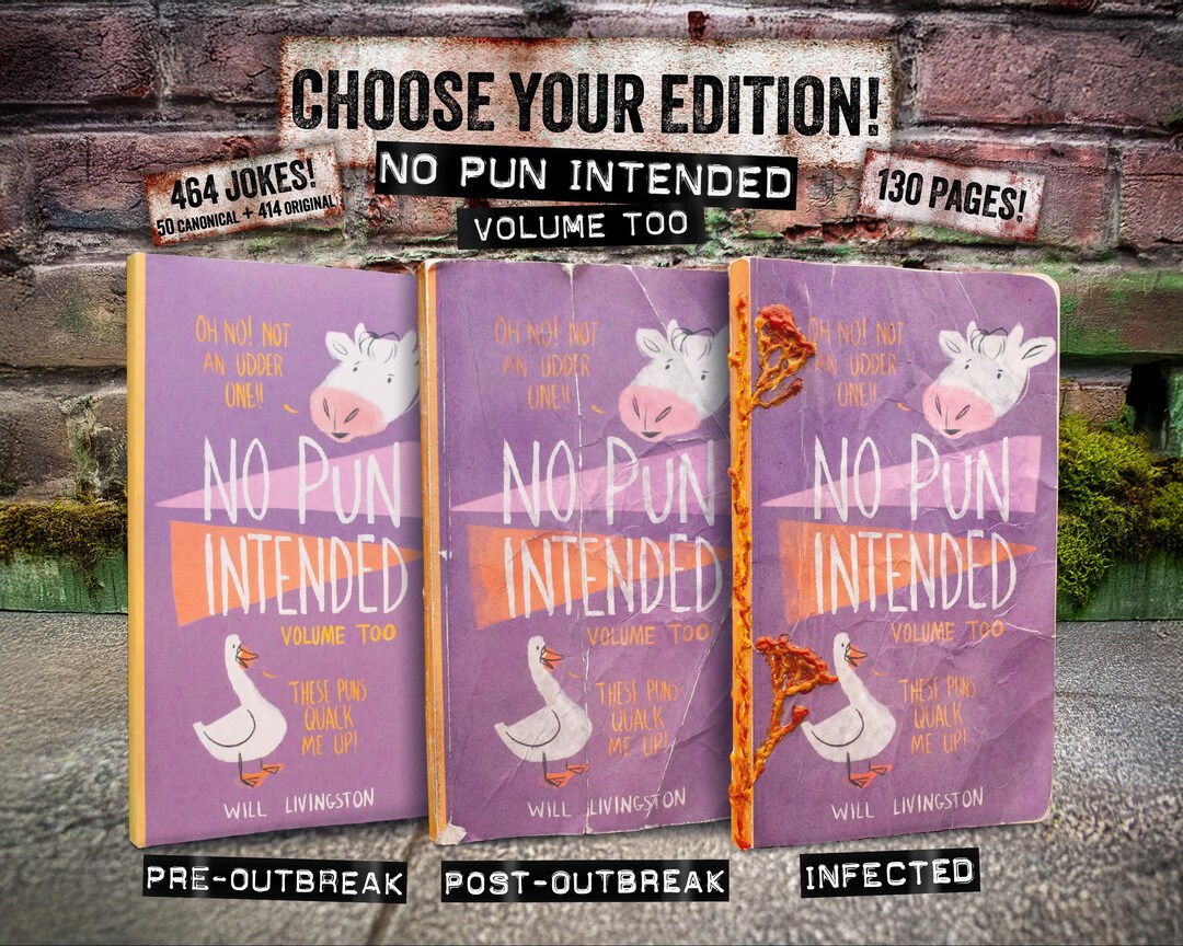 No Pun Intended Volume Too by Will Livingston - FULL BOOK 130 pages ...
