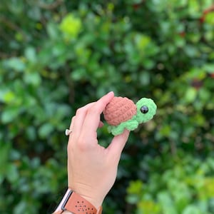 Itty Bitty No-sew Turtle Crochet Pattern (PDF) - Etsy