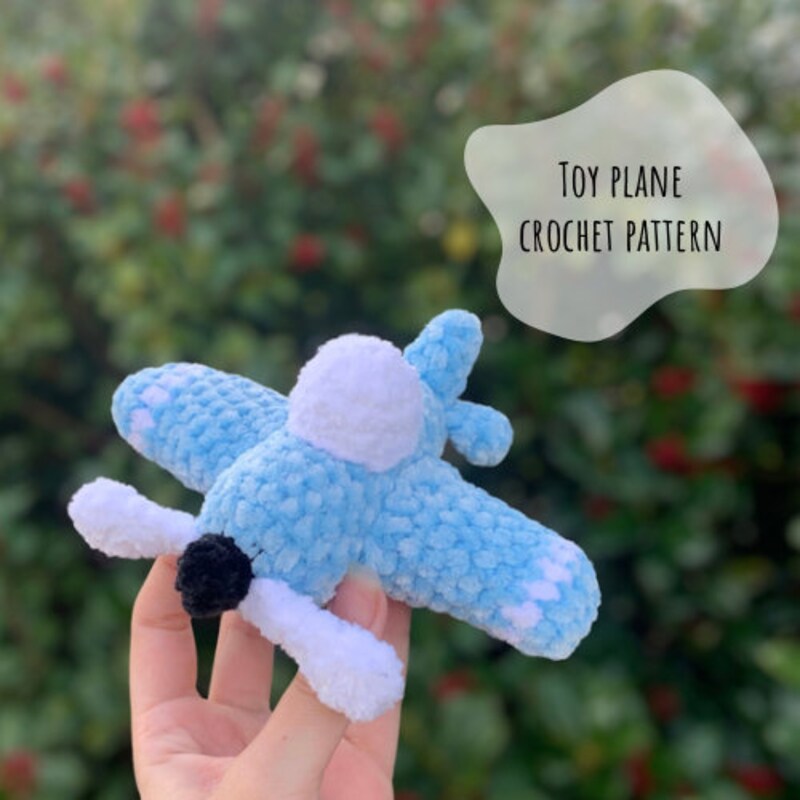 Crochet Airplane - Etsy