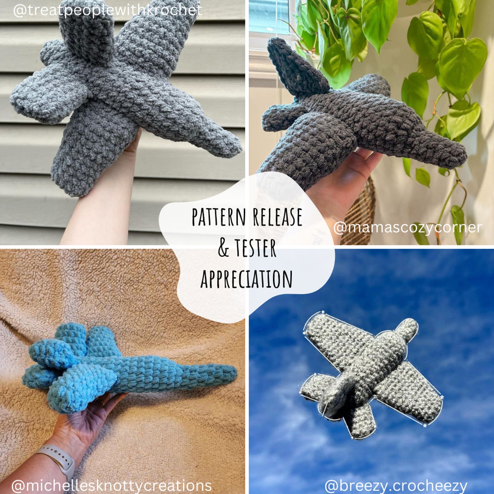 F-16 Fighting Falcon Crochet Pattern (PDF Pattern) - Etsy