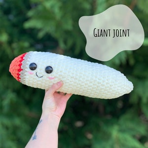 Crochet Pattern Giant Joint Pattern Joint Crochet Pattern Joint Plushie Stoner Crochet Patterns ...