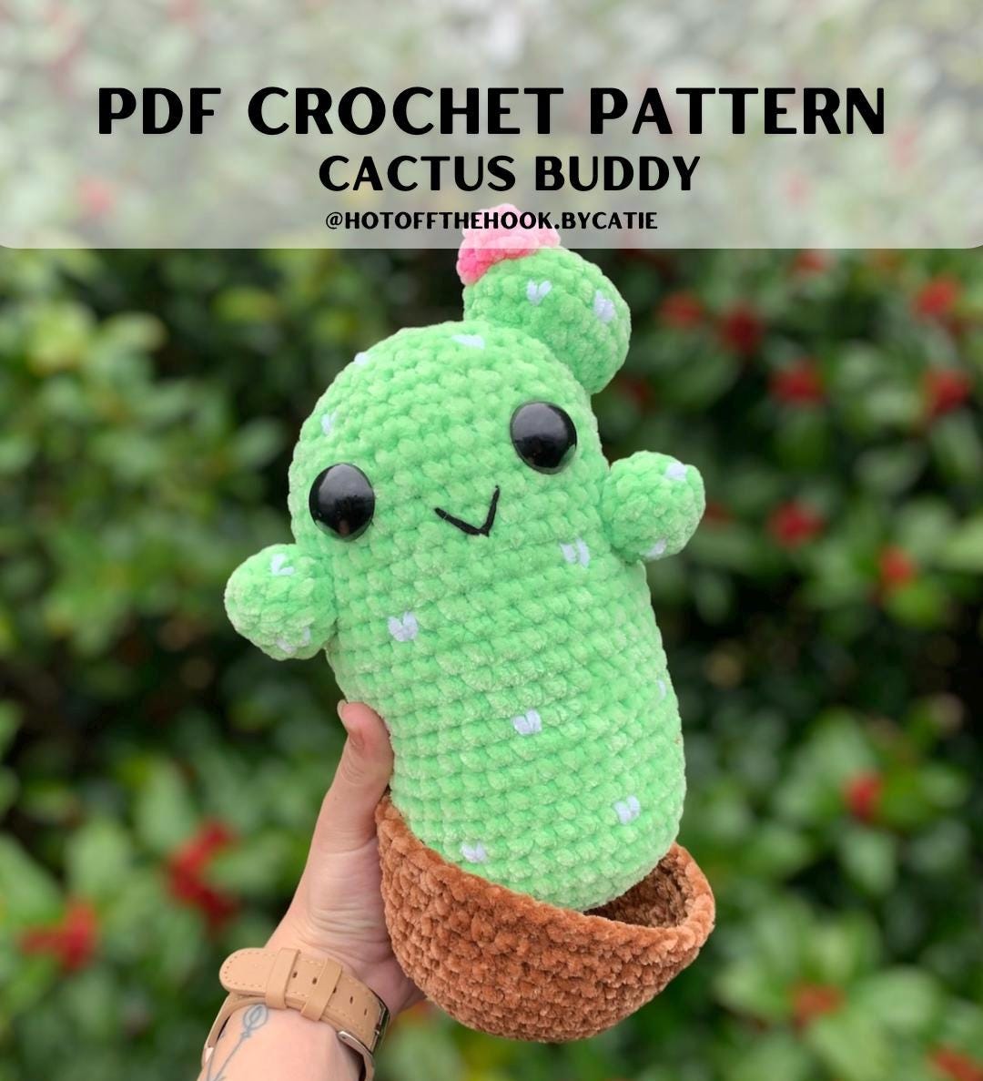 Cactus Buddies Crochet Pattern: 4-in-1 Plushie Design (PDF) - Etsy