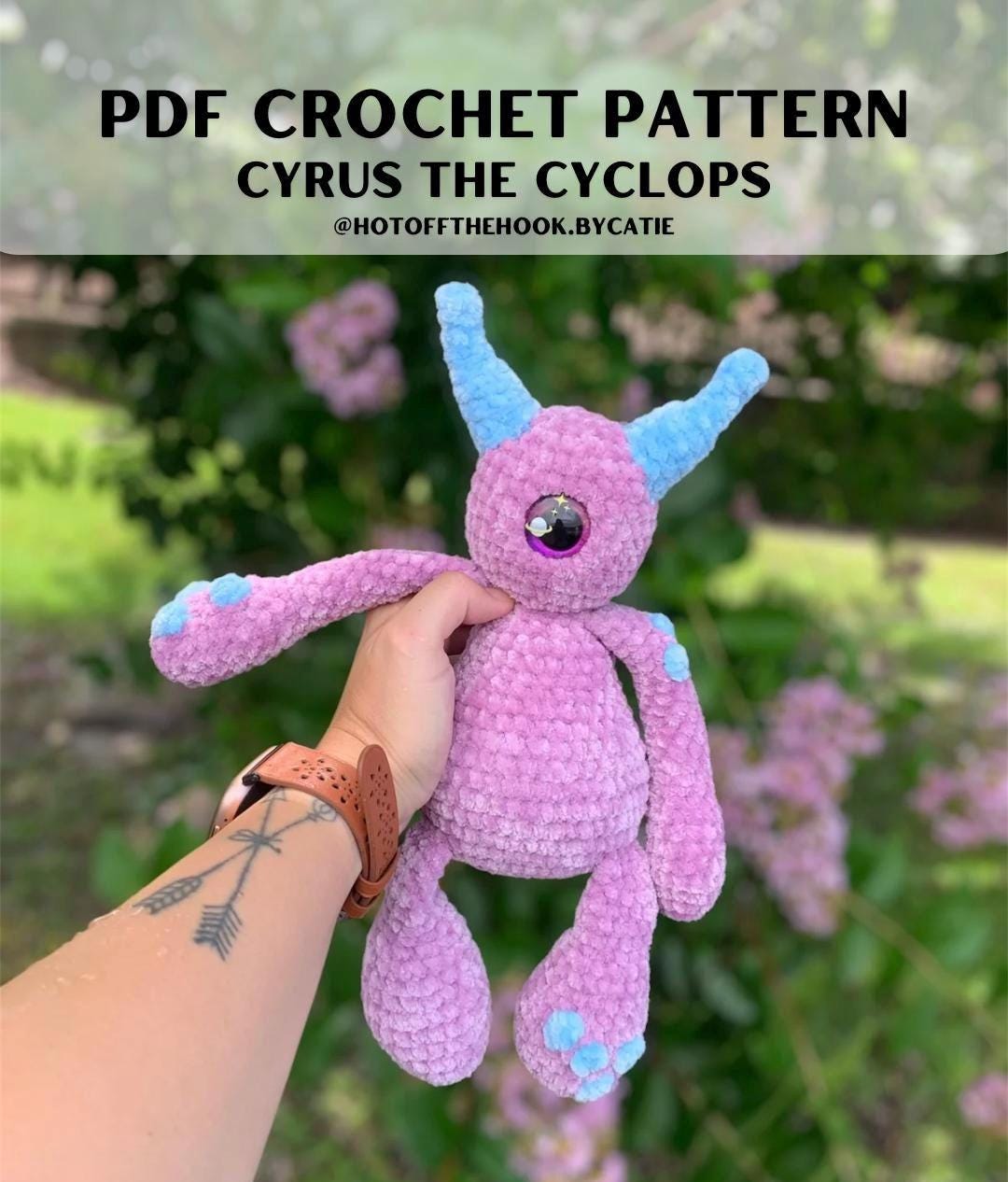 Crochet Cyclops Pattern: Easy Sew Monster (PDF Pattern) - Etsy