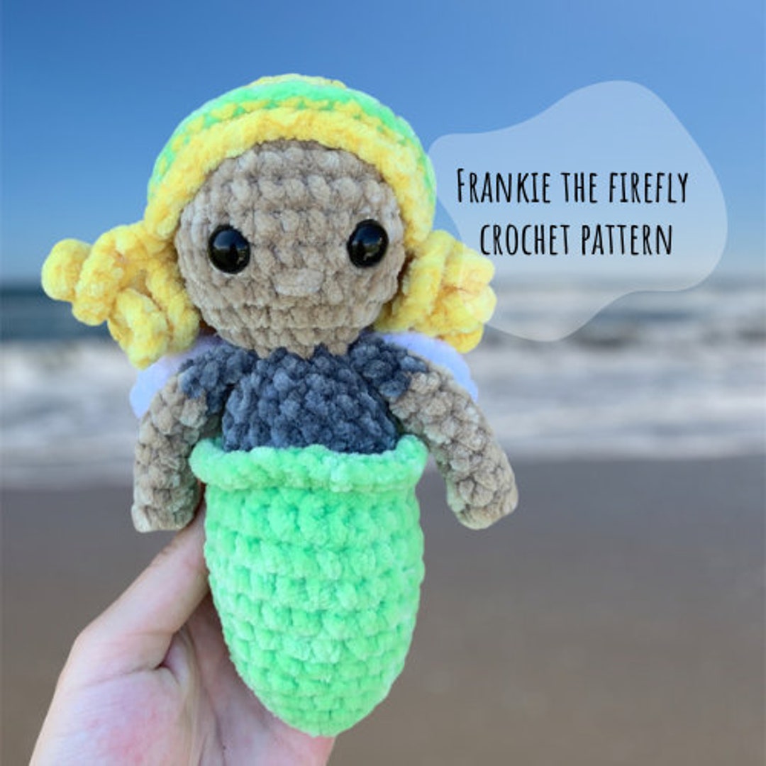 Crochet Pattern | Frankie the Firefly | Garden Angels | Crochet Fairy ...