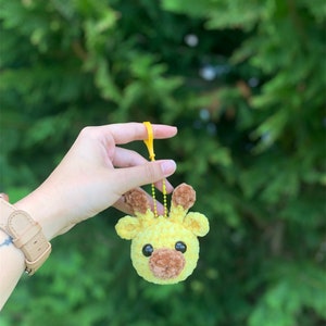 Giraffe Keychain Crochet Pattern (PDF Pattern) - Etsy