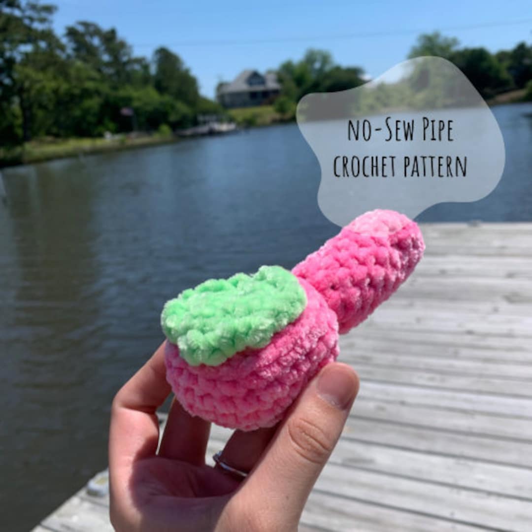 Crochet Pattern | No-sew Pipe Pattern | Pipe Pattern | Stoner Patterns ...