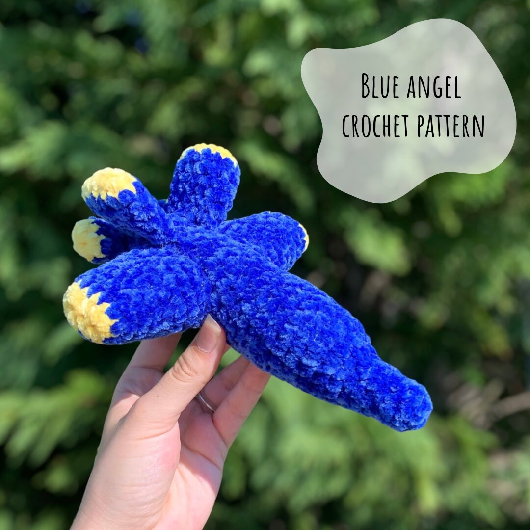 Blue Angel Jet Crochet Pattern (PDF Pattern) - Etsy