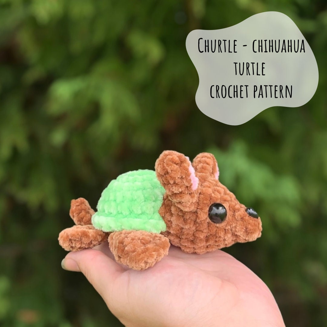 Crochet Pattern | Churtle | Chihuahua Turtle | Churtle Crochet Pattern ...