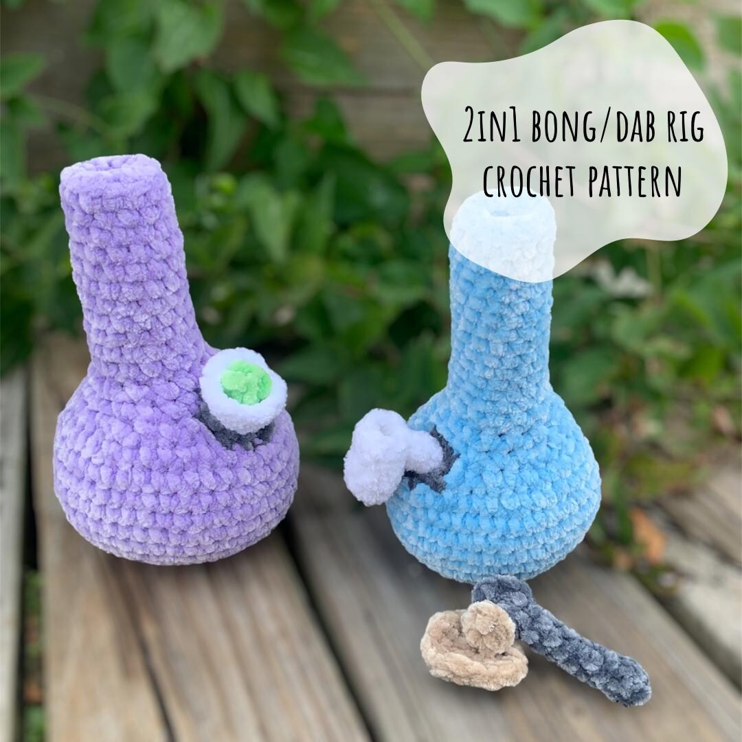 Crochet Pattern | Interactive Pattern | Crochet Bong Pattern | Water ...