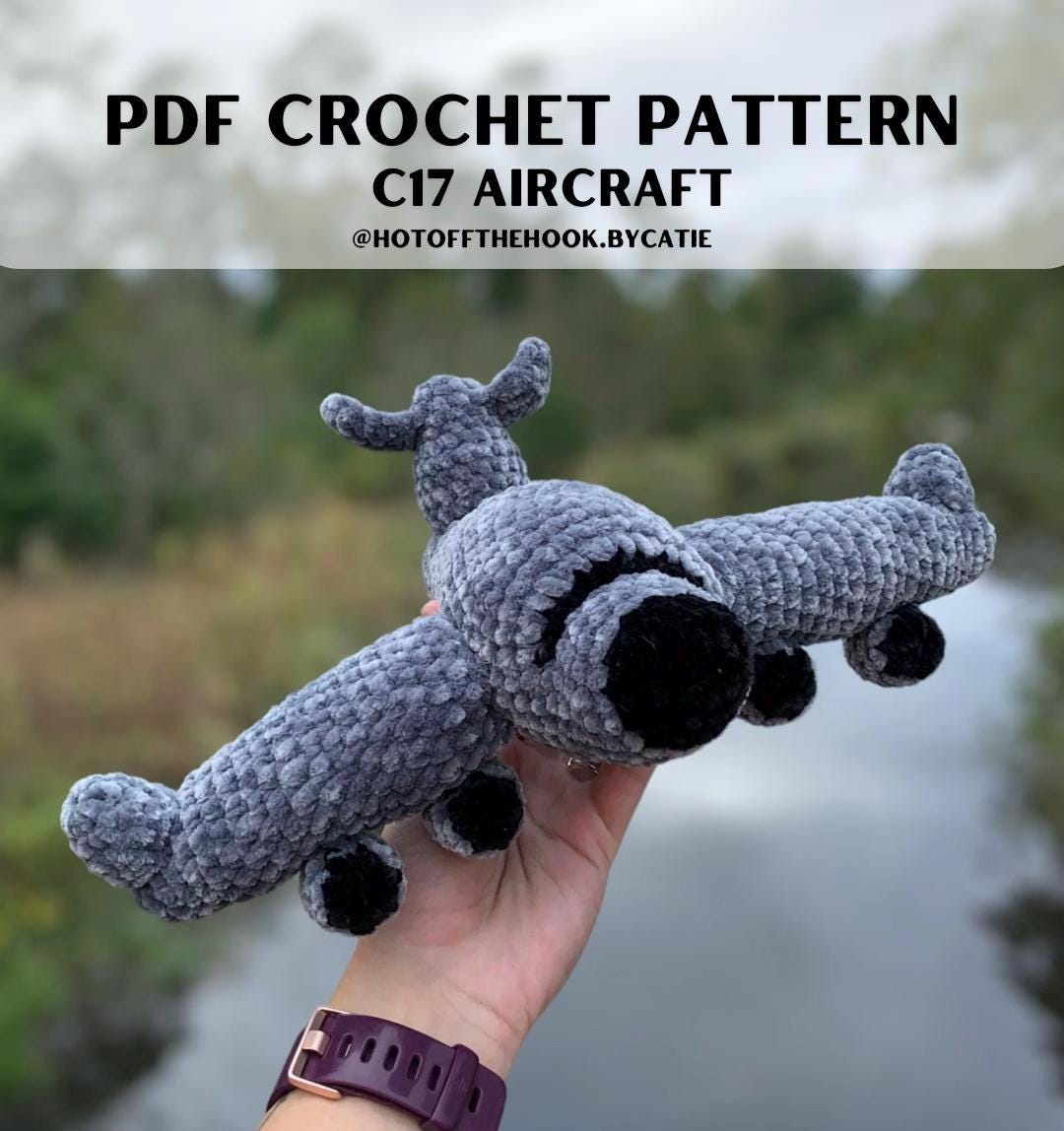 C17 Aircraft Crochet Pattern (PDF Pattern) - Etsy