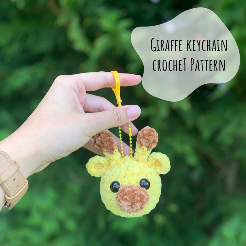 Crochet Keychain - Etsy