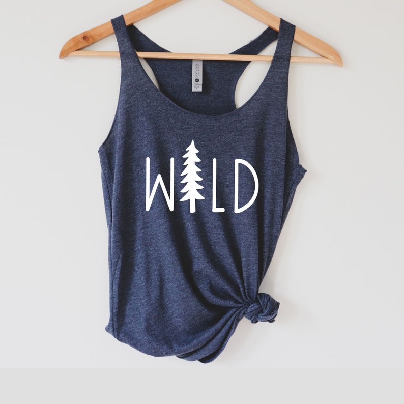Cute Womens Tank Top Wild Graphic Tanks Adventure Shirt | Etsy