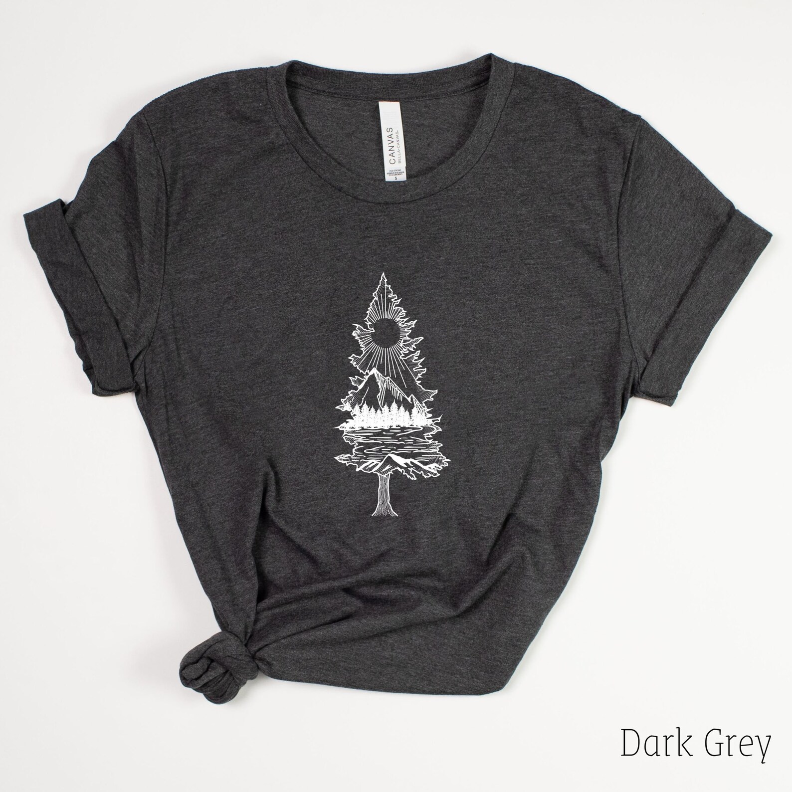 Pine Tree Shirt, Forest Shirt, Nature T Shirt, Camping Shirt, Mountains ...