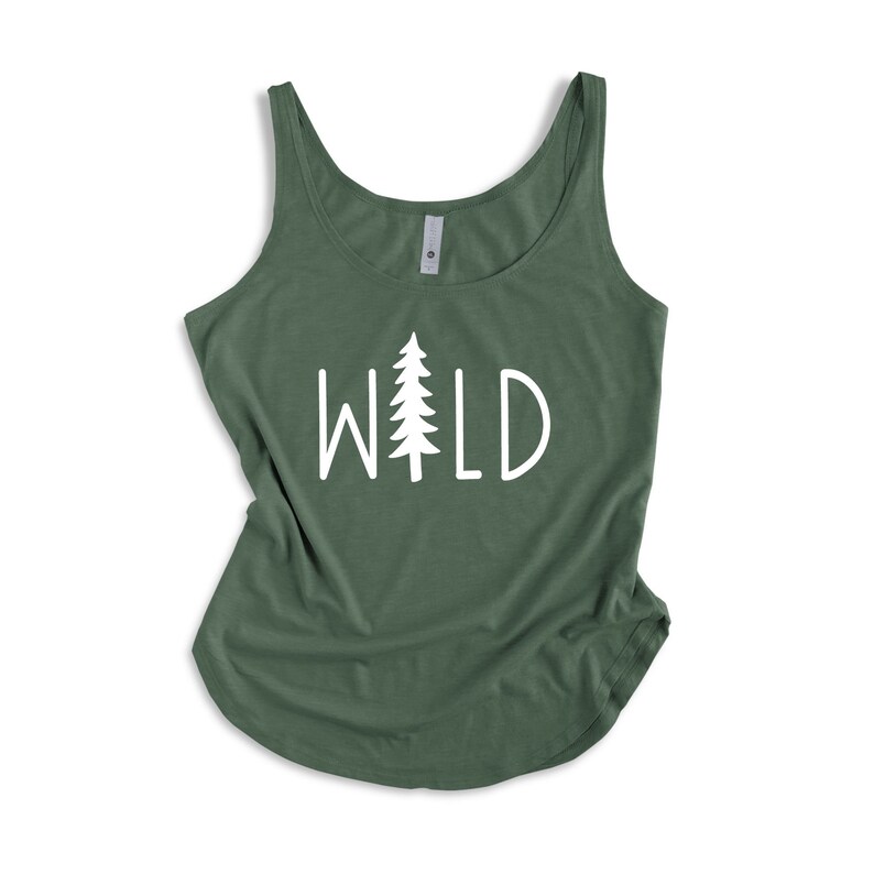 Cute Womens Tank Top Wild Graphic Tanks Adventure Shirt - Etsy