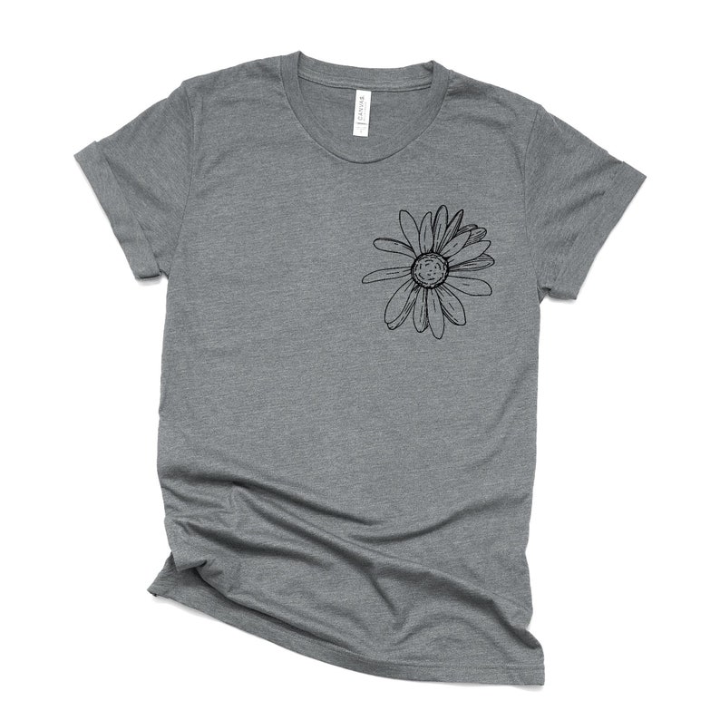 Daisy Flower Shirt Shirts for Women Womens Shirts Graphic | Etsy