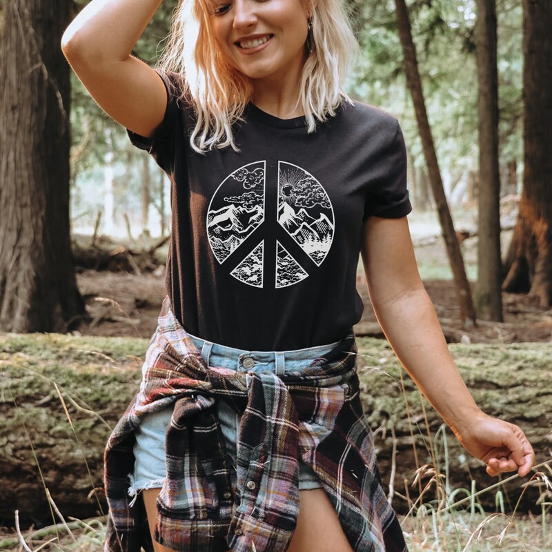 Peace Sign Clothes - Etsy