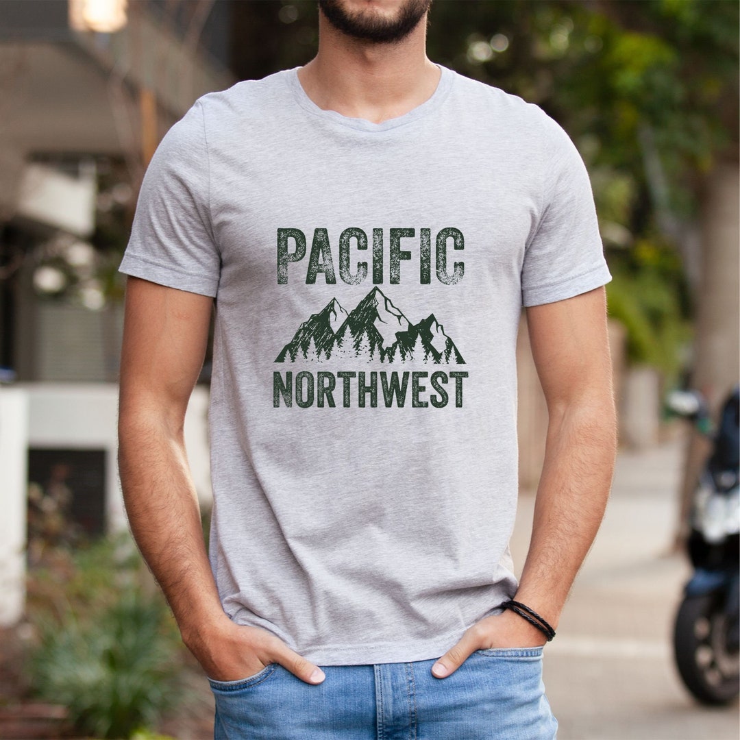 PNW Shirt, Pacific Northwest, Nature Shirt, Hiking, Explore, Outdoors ...