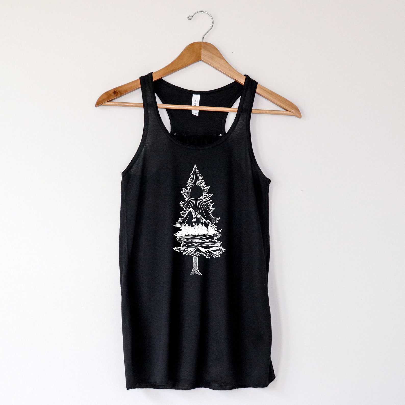 Nature Tank Top Tree Lover Shirt Adventure Shirt Camping - Etsy